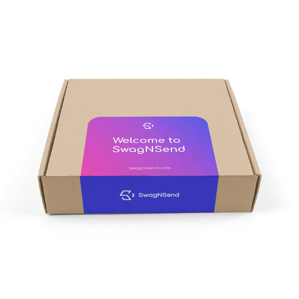 Mailer Box with sticker - SwagNSend